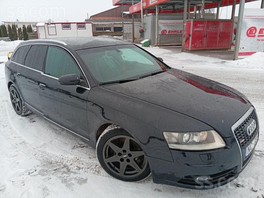 Melns Audi A6 2005 Gulbene, ar dzinēja tilpumu 2.70 L un nobraukumu 438 tūkst. km par 2300 €, foto 3 vietnē AUTOMOTO.COM.LV