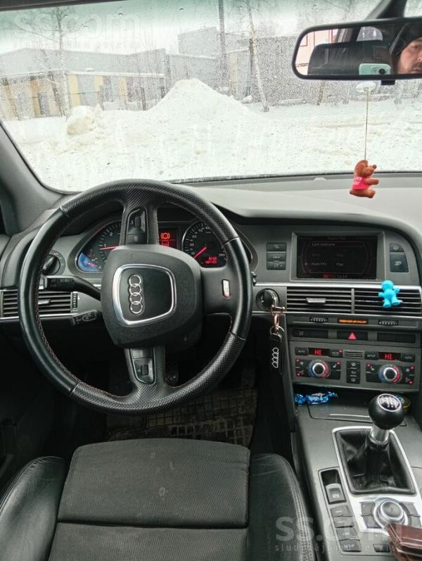 Melns Audi A6 2005 Gulbene, ar dzinēja tilpumu 2.70 L un nobraukumu 438 tūkst. km par 2300 €, foto 7 vietnē AUTOMOTO.COM.LV