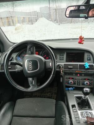 Melns Audi A6 2005 Gulbene, ar dzinēja tilpumu 2.70 L un nobraukumu 438 tūkst. km par 2300 €, foto 7 vietnē AUTOMOTO.COM.LV