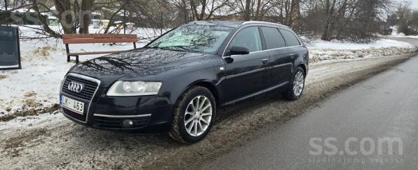 Black Audi A6 2005 in Tukums, with an engine capacity of 2.70 L and mileage of 429 thousand km for 2400 €, photo 1 on AUTOMOTO.COM.LV