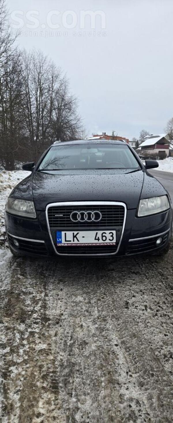 Black Audi A6 2005 in Tukums, with an engine capacity of 2.70 L and mileage of 429 thousand km for 2400 €, photo 2 on AUTOMOTO.COM.LV