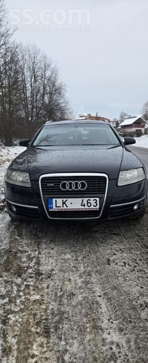 Black Audi A6 2005 in Tukums, with an engine capacity of 2.70 L and mileage of 429 thousand km for 2400 €, photo 2 on AUTOMOTO.COM.LV