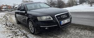Black Audi A6 2005 in Tukums, with an engine capacity of 2.70 L and mileage of 429 thousand km for 2400 €, photo 3 on AUTOMOTO.COM.LV