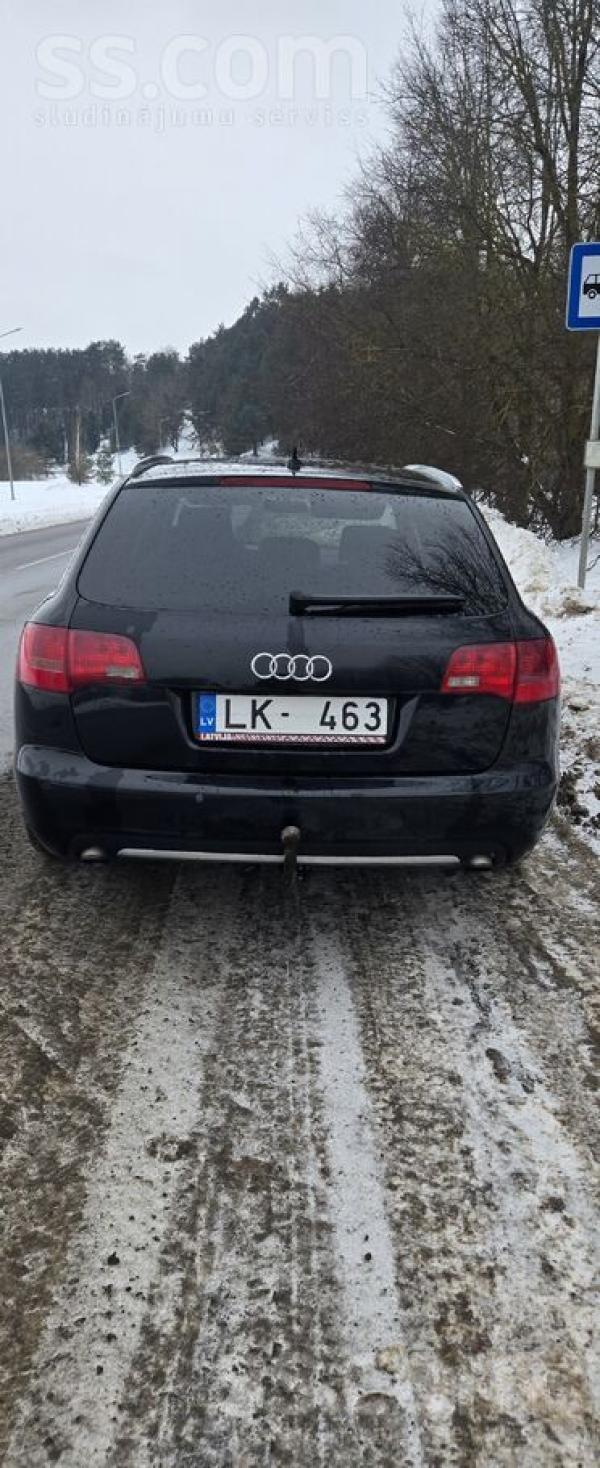 Black Audi A6 2005 in Tukums, with an engine capacity of 2.70 L and mileage of 429 thousand km for 2400 €, photo 7 on AUTOMOTO.COM.LV