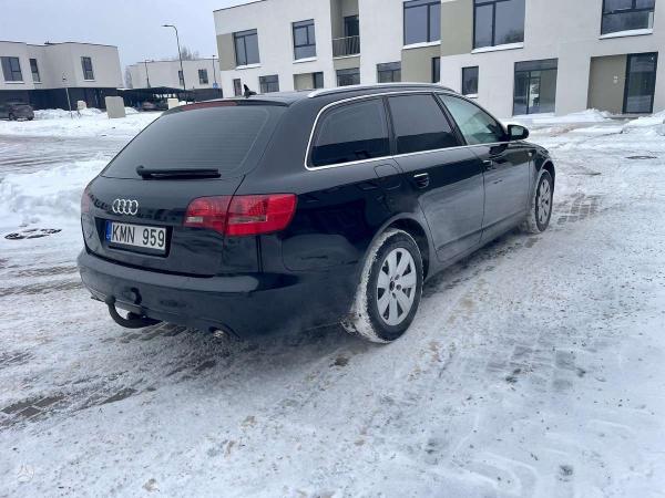 Melns Audi A6 2005 Viļņa, ar dzinēja tilpumu 2.70 L un nobraukumu 340 tūkst. km par 2200 €, foto 2 vietnē AUTOMOTO.COM.LV
