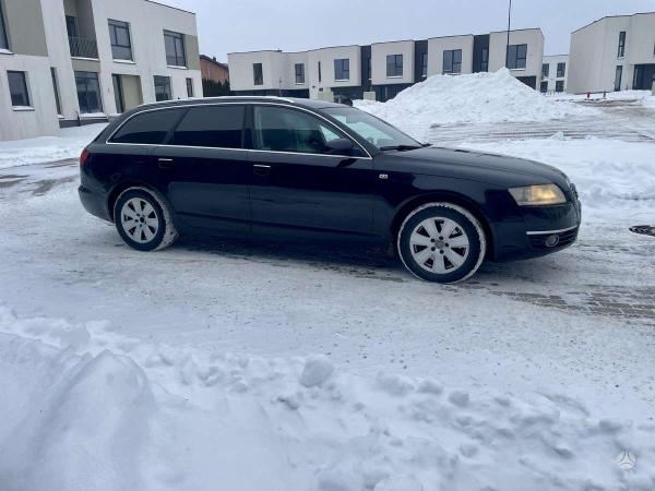 Melns Audi A6 2005 Viļņa, ar dzinēja tilpumu 2.70 L un nobraukumu 340 tūkst. km par 2200 €, foto 5 vietnē AUTOMOTO.COM.LV
