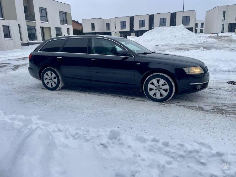 Black Audi A6 2005 in Vilnius, with an engine capacity of 2.70 L and mileage of 340 thousand km for 2200 €, photo 5 on AUTOMOTO.COM.LV