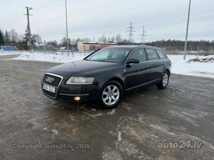 Melns Audi A6 2005 Mustvē, ar dzinēja tilpumu 2.70 L un nobraukumu 0 tūkst. km par 1250 €, foto 1 vietnē AUTOMOTO.COM.LV