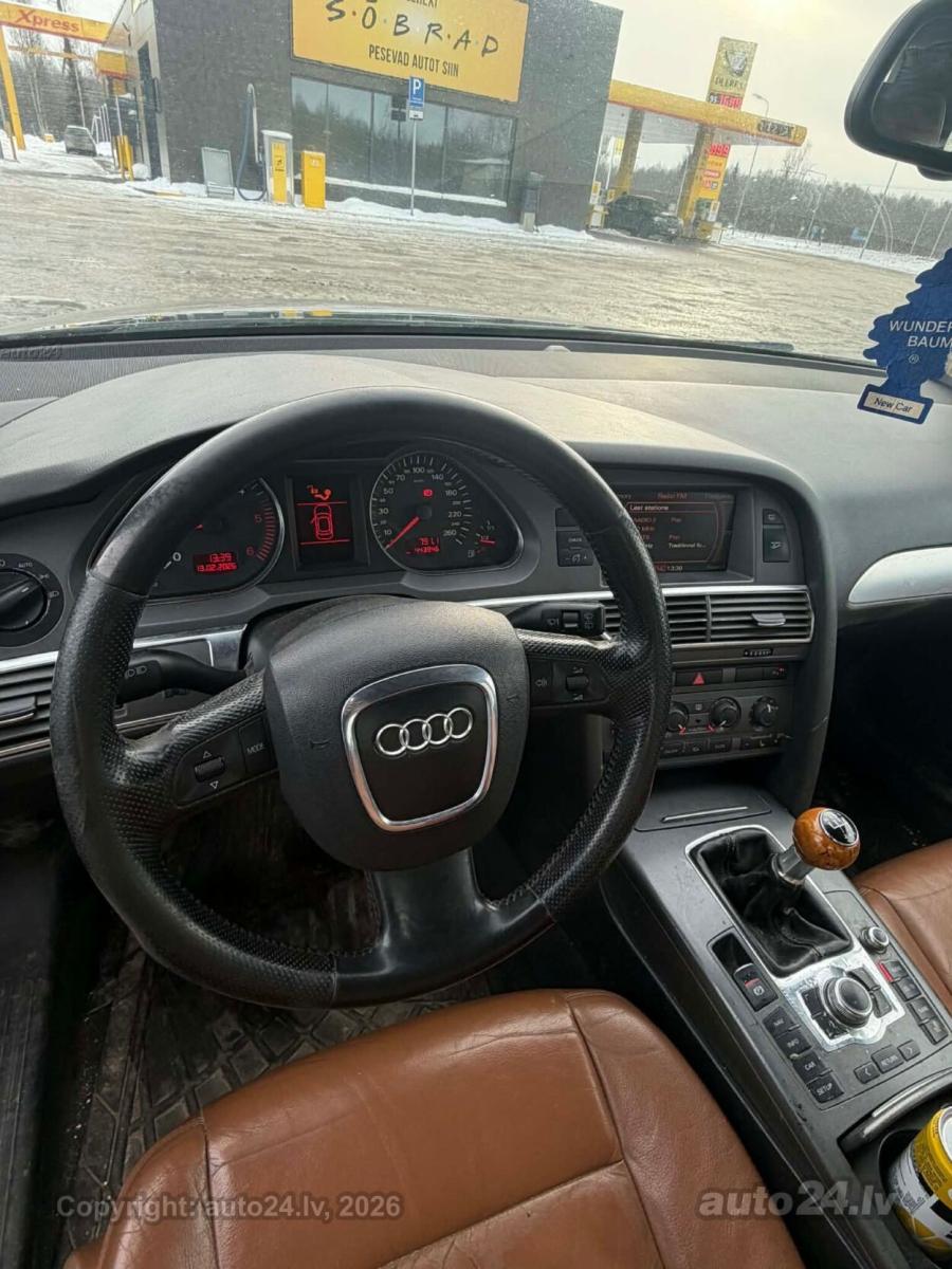 Melns Audi A6 2005 Mustvē, ar dzinēja tilpumu 2.70 L un nobraukumu 0 tūkst. km par 1250 €, foto 8 vietnē AUTOMOTO.COM.LV
