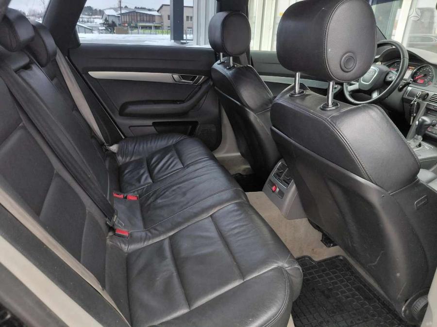 Черный Ауди А6 2005 в Вильнюс, объемом двигателя 2.70 л и пробегом 347 тыс. км за 3200 €, фото 9 на AUTOMOTO.COM.LV