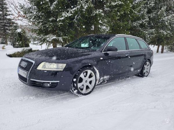Black Audi A6 2005 in Kaunas, with an engine capacity of 2.97 L and mileage of 312 thousand km for 4500 €, photo 2 on AUTOMOTO.COM.LV
