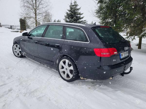 Black Audi A6 2005 in Kaunas, with an engine capacity of 2.97 L and mileage of 312 thousand km for 4500 €, photo 3 on AUTOMOTO.COM.LV