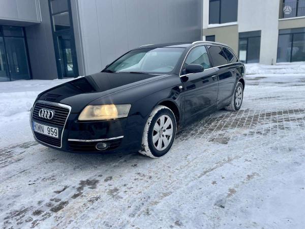 Black Audi A6 2005 in Vilnius, with an engine capacity of 2.70 L and mileage of 335 thousand km for 2450 €, photo 1 on AUTOMOTO.COM.LV