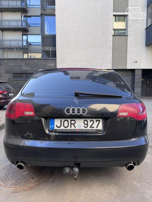 Melns Audi A6 2005 Viļņa, ar dzinēja tilpumu 2.40 L un nobraukumu 321 tūkst. km par 1550 €, foto 4 vietnē AUTOMOTO.COM.LV