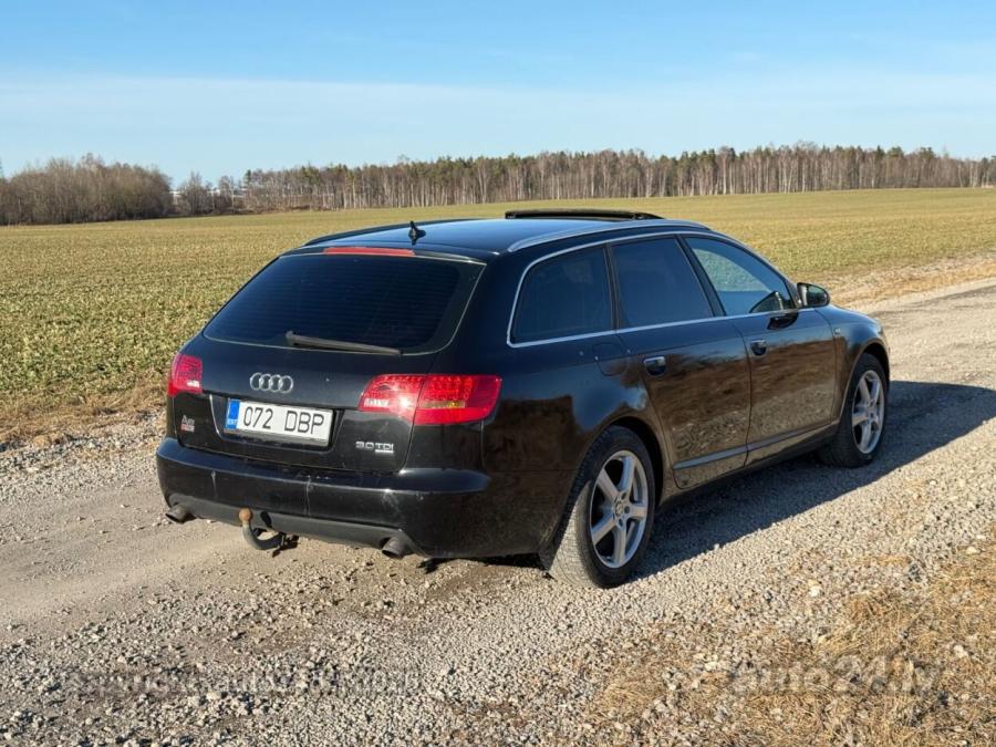 Black Audi A6 2005 in Tallinn, with an engine capacity of 3.00 L and mileage of 540 thousand km for 2750 €, photo 4 on AUTOMOTO.COM.LV