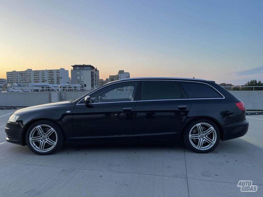 Black Audi A6 2005 in Vilnius, with an engine capacity of 3.00 L and mileage of 334 thousand km for 3300 €, photo 4 on AUTOMOTO.COM.LV