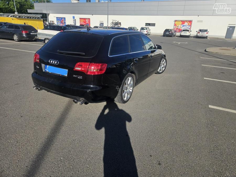 Black Audi A6 2005 in Vilkaviskis, with an engine capacity of 3.00 L and mileage of 339 thousand km for 2600 €, photo 4 on AUTOMOTO.COM.LV