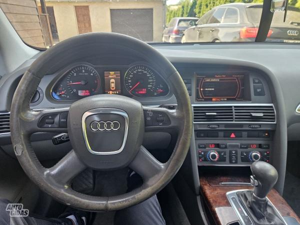 Melns Audi A6 2005 Vilkaviškis, ar dzinēja tilpumu 3.00 L un nobraukumu 339 tūkst. km par 2600 €, foto 10 vietnē AUTOMOTO.COM.LV