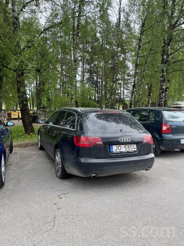 Melns Audi A6 2005 Rīga, ar dzinēja tilpumu 2.00 L un nobraukumu 317 tūkst. km par 970 €, foto 1 vietnē AUTOMOTO.COM.LV