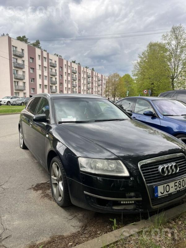 Melns Audi A6 2005 Rīga, ar dzinēja tilpumu 2.00 L un nobraukumu 317 tūkst. km par 970 €, foto 2 vietnē AUTOMOTO.COM.LV