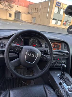 Melns Audi A6 2005 Rīga, ar dzinēja tilpumu 2.70 L un nobraukumu 307 tūkst. km par 2600 €, foto 10 vietnē AUTOMOTO.COM.LV