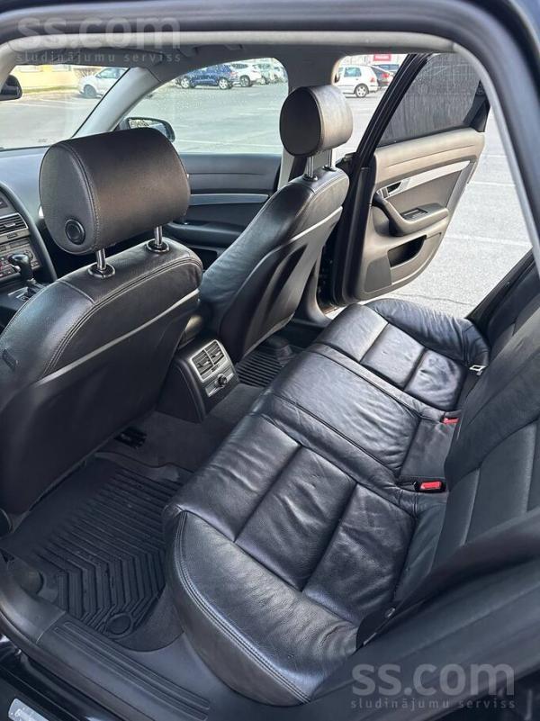 Melns Audi A6 2005 Rīga, ar dzinēja tilpumu 2.70 L un nobraukumu 307 tūkst. km par 2600 €, foto 10 vietnē AUTOMOTO.COM.LV
