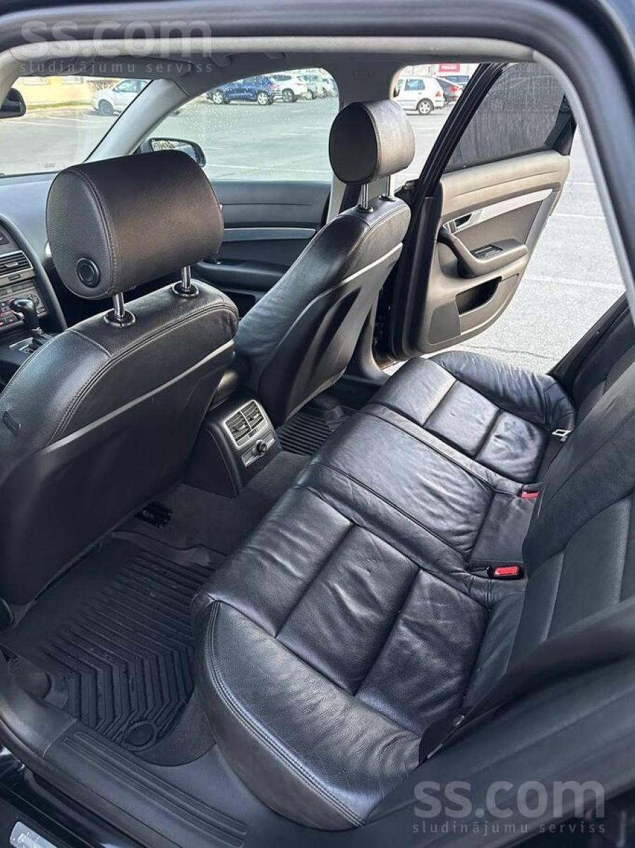 Melns Audi A6 2005 Rīga, ar dzinēja tilpumu 2.70 L un nobraukumu 307 tūkst. km par 2600 €, foto 11 vietnē AUTOMOTO.COM.LV