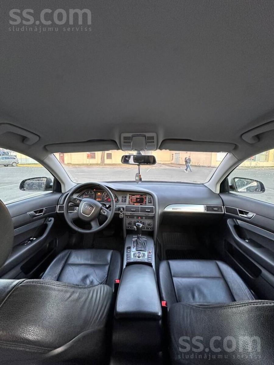 Melns Audi A6 2005 Rīga, ar dzinēja tilpumu 2.70 L un nobraukumu 307 tūkst. km par 2600 €, foto 12 vietnē AUTOMOTO.COM.LV