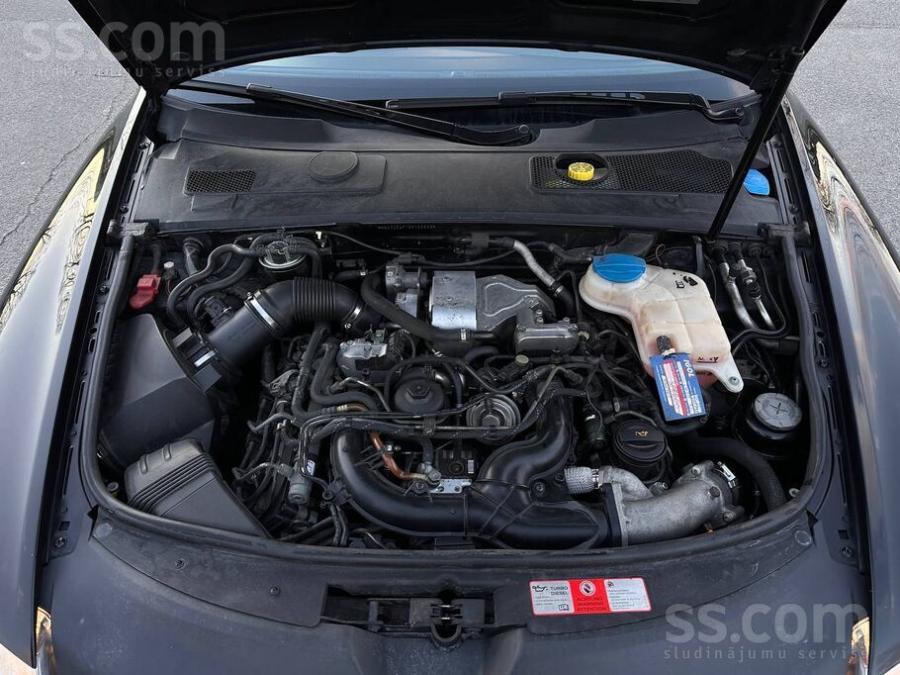 Melns Audi A6 2005 Rīga, ar dzinēja tilpumu 2.70 L un nobraukumu 307 tūkst. km par 2600 €, foto 16 vietnē AUTOMOTO.COM.LV