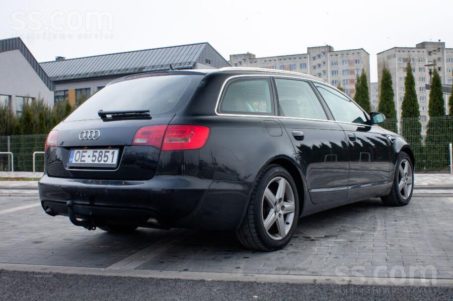 Черный Ауди А6 2005 в Елгава, объемом двигателя 3.00 л и пробегом 392 тыс. км за 2990 €, фото 7 на AUTOMOTO.COM.LV