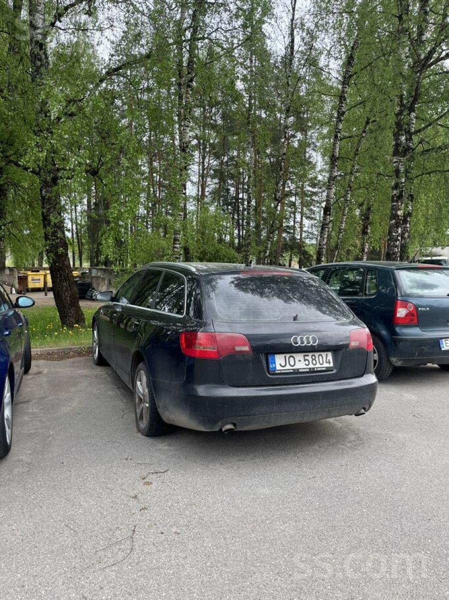 Black Audi A6 2005 in Riga, with an engine capacity of 2.00 L and mileage of 317 thousand km for 1150 €, photo 4 on AUTOMOTO.COM.LV