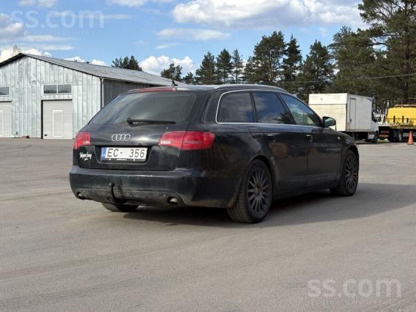 Черный Ауди А6 2005 в Рига, объемом двигателя 3.00 л и пробегом 421 тыс. км за 1100 €, фото 3 на AUTOMOTO.COM.LV