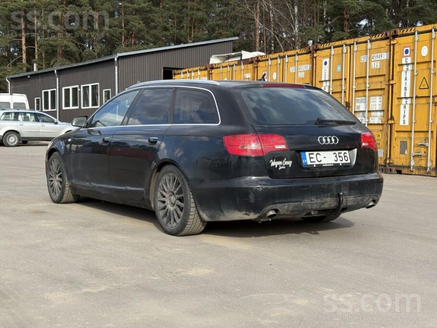 Black Audi A6 2005 in Riga, with an engine capacity of 3.00 L and mileage of 421 thousand km for 1100 €, photo 5 on AUTOMOTO.COM.LV