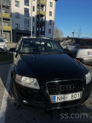 Black Audi A6 2005 in Riga, with an engine capacity of 2.70 L and mileage of 377 thousand km for 3300 €, photo 3 on AUTOMOTO.COM.LV