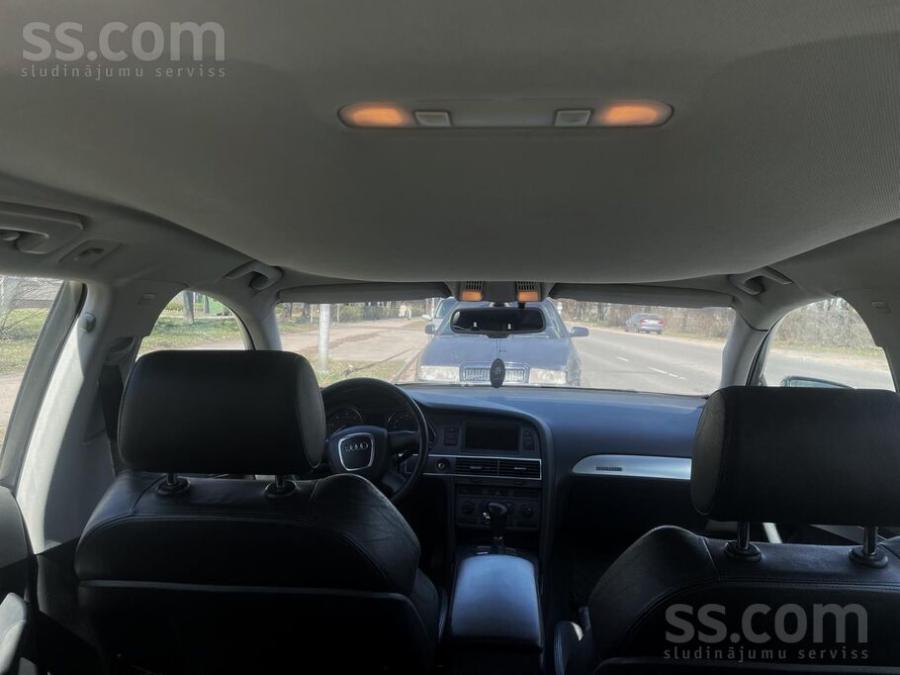 Black Audi A6 2005 in Riga, with an engine capacity of 2.70 L and mileage of 377 thousand km for 3300 €, photo 14 on AUTOMOTO.COM.LV