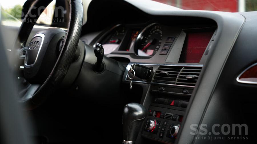 Черный Ауди А6 2005 в Рига, объемом двигателя 3.00 л и пробегом 387 тыс. км за 2390 €, фото 9 на AUTOMOTO.COM.LV