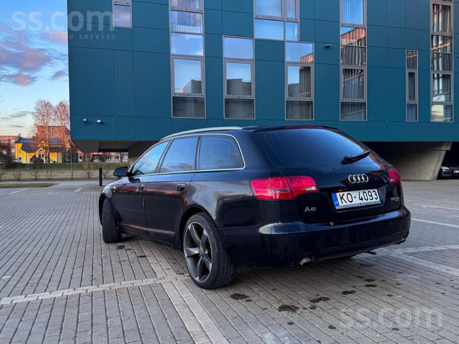 Melns Audi A6 2005 Jēkabpils, ar dzinēja tilpumu 3.00 L un nobraukumu 367 tūkst. km par 2700 €, foto 5 vietnē AUTOMOTO.COM.LV