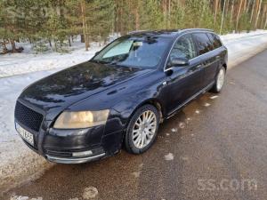 Black Audi A6 2005 in Riga, with an engine capacity of 3.00 L and mileage of 318 thousand km for 3200 €, photo 6 on AUTOMOTO.COM.LV