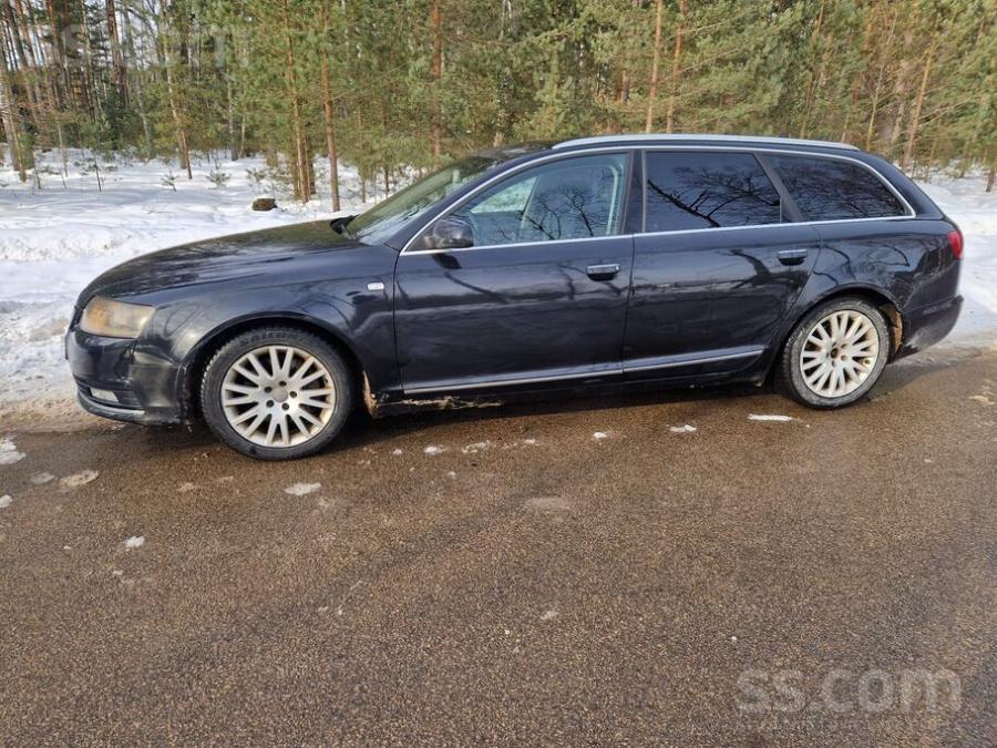 Black Audi A6 2005 in Riga, with an engine capacity of 3.00 L and mileage of 318 thousand km for 3200 €, photo 7 on AUTOMOTO.COM.LV