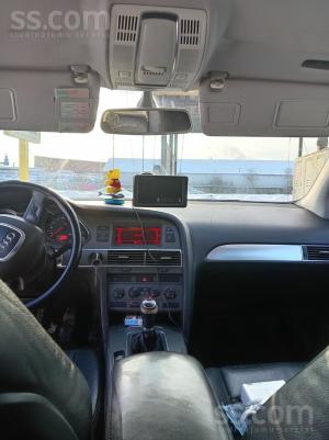 Black Audi A6 2005 in Saldus, with an engine capacity of 2.70 L and mileage of 319 thousand km for 1600 €, photo 4 on AUTOMOTO.COM.LV