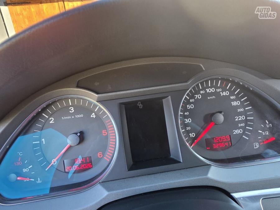 Melns Audi A6 2005 Jurbarkas, ar dzinēja tilpumu 2.70 L un nobraukumu 330 tūkst. km par 3000 €, foto 13 vietnē AUTOMOTO.COM.LV