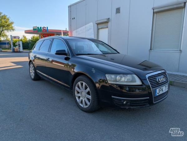 Black Audi A6 2005 in Klaipeda, with an engine capacity of 2.00 L and mileage of 395 thousand km for 1800 €, photo 1 on AUTOMOTO.COM.LV