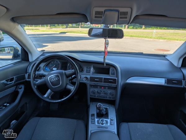 Black Audi A6 2005 in Klaipeda, with an engine capacity of 2.00 L and mileage of 395 thousand km for 1800 €, photo 6 on AUTOMOTO.COM.LV