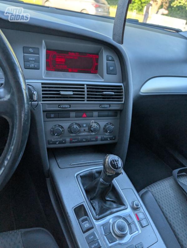 Black Audi A6 2005 in Klaipeda, with an engine capacity of 2.00 L and mileage of 395 thousand km for 1800 €, photo 8 on AUTOMOTO.COM.LV