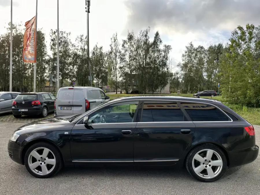 Black Audi A6 2005 in Riga, with an engine capacity of 3.00 L and mileage of 361 thousand km for 3990 €, photo 4 on AUTOMOTO.COM.LV