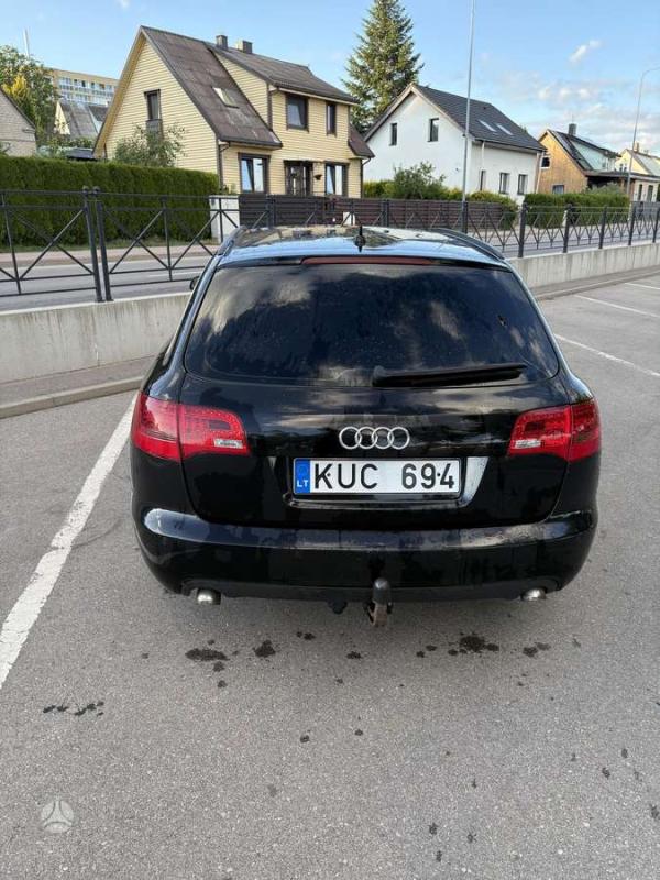 Black Audi A6 2005 in Telschi, with an engine capacity of 2.70 L and mileage of 301 thousand km for 1999 €, photo 5 on AUTOMOTO.COM.LV