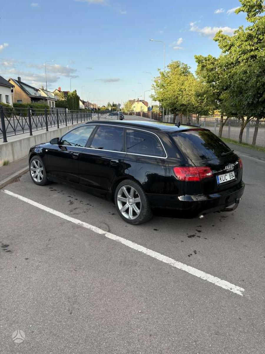Black Audi A6 2005 in Telschi, with an engine capacity of 2.70 L and mileage of 301 thousand km for 1999 €, photo 8 on AUTOMOTO.COM.LV