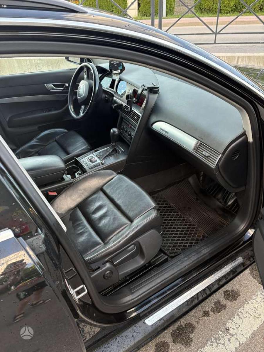 Black Audi A6 2005 in Telschi, with an engine capacity of 2.70 L and mileage of 301 thousand km for 1999 €, photo 12 on AUTOMOTO.COM.LV
