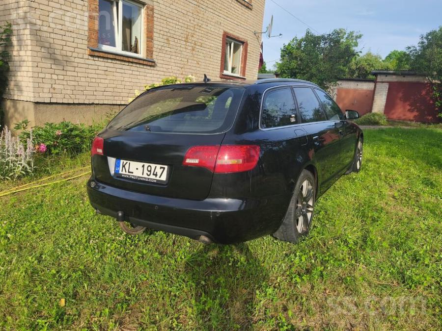 Черный Ауди А6 2005 в Даугавпилс, объемом двигателя 3.00 л и пробегом 378 тыс. км за 2700 €, фото 5 на AUTOMOTO.COM.LV