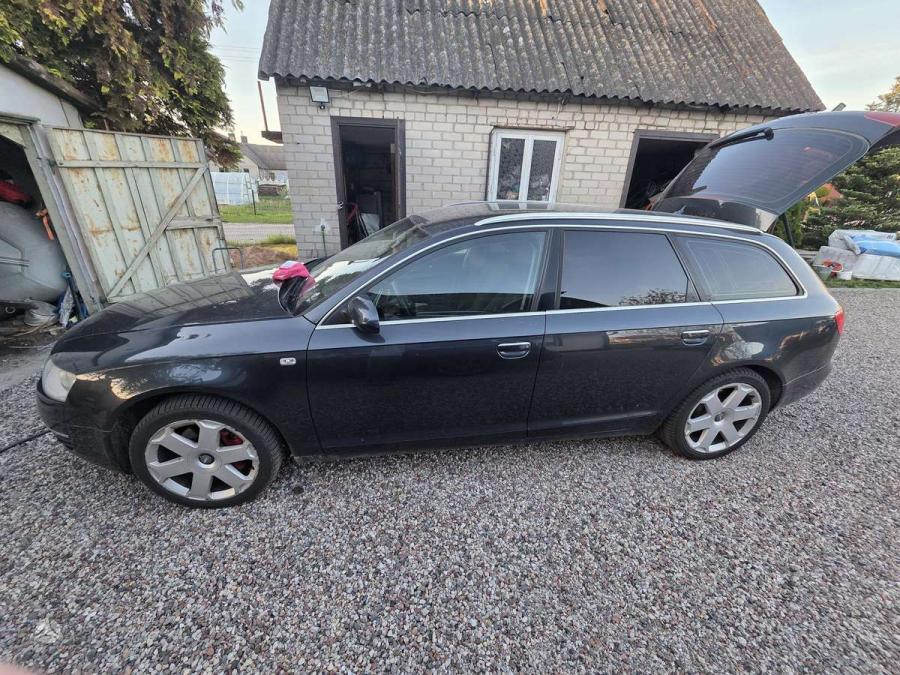 Black Audi A6 2005 in Marijampole, with an engine capacity of 2.70 L and mileage of 350 thousand km for 1999 €, photo 3 on AUTOMOTO.COM.LV